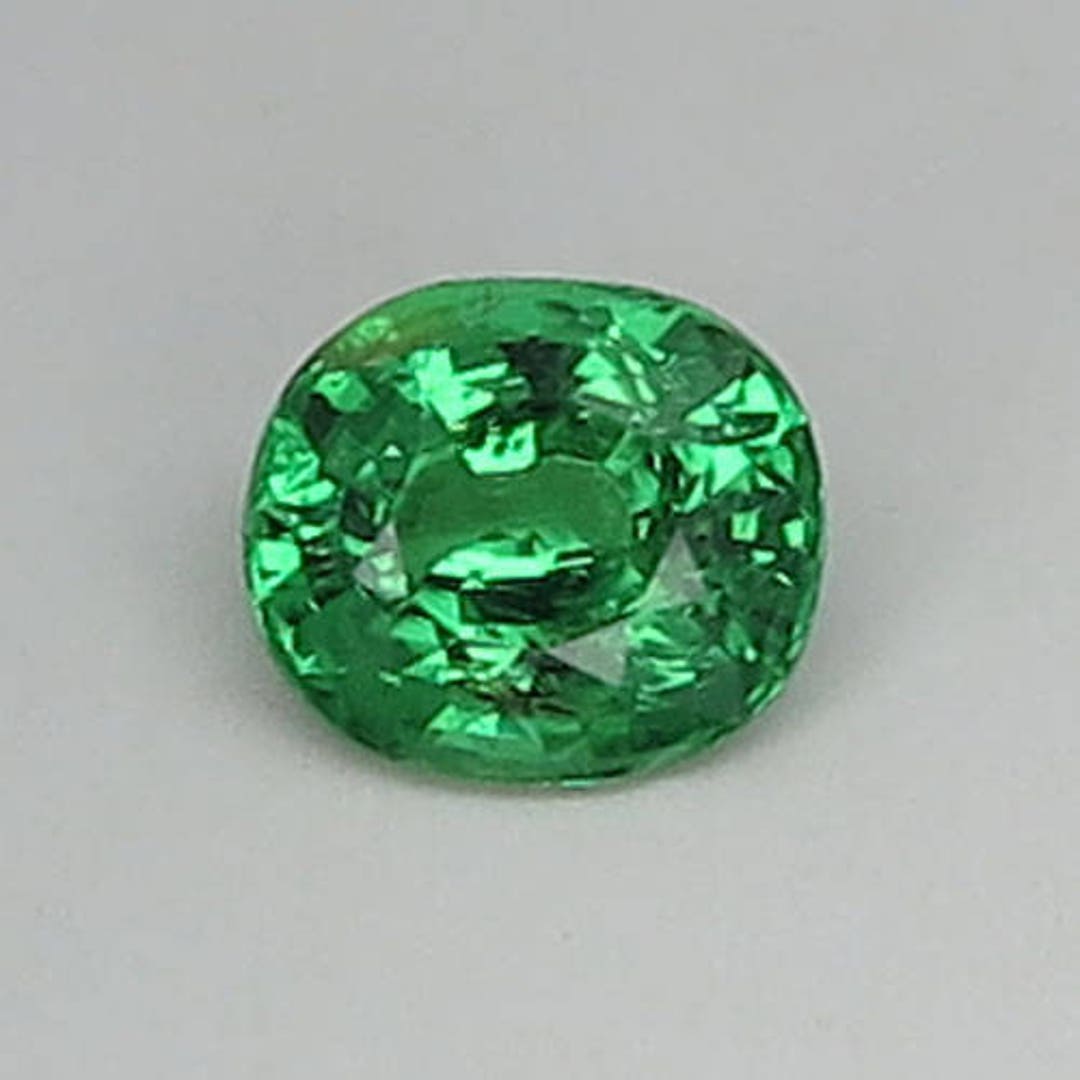 1.01 ct Natural verde granate tsavorita sin calefacción - Etsy España