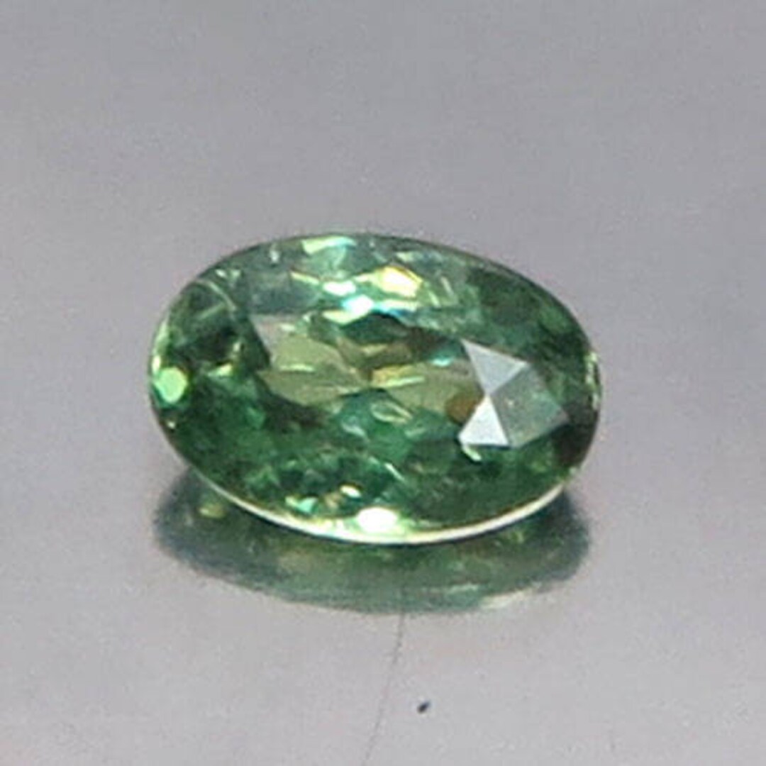 Demantoide Real Natural 061 ct granate verde sin calefacción - Etsy España