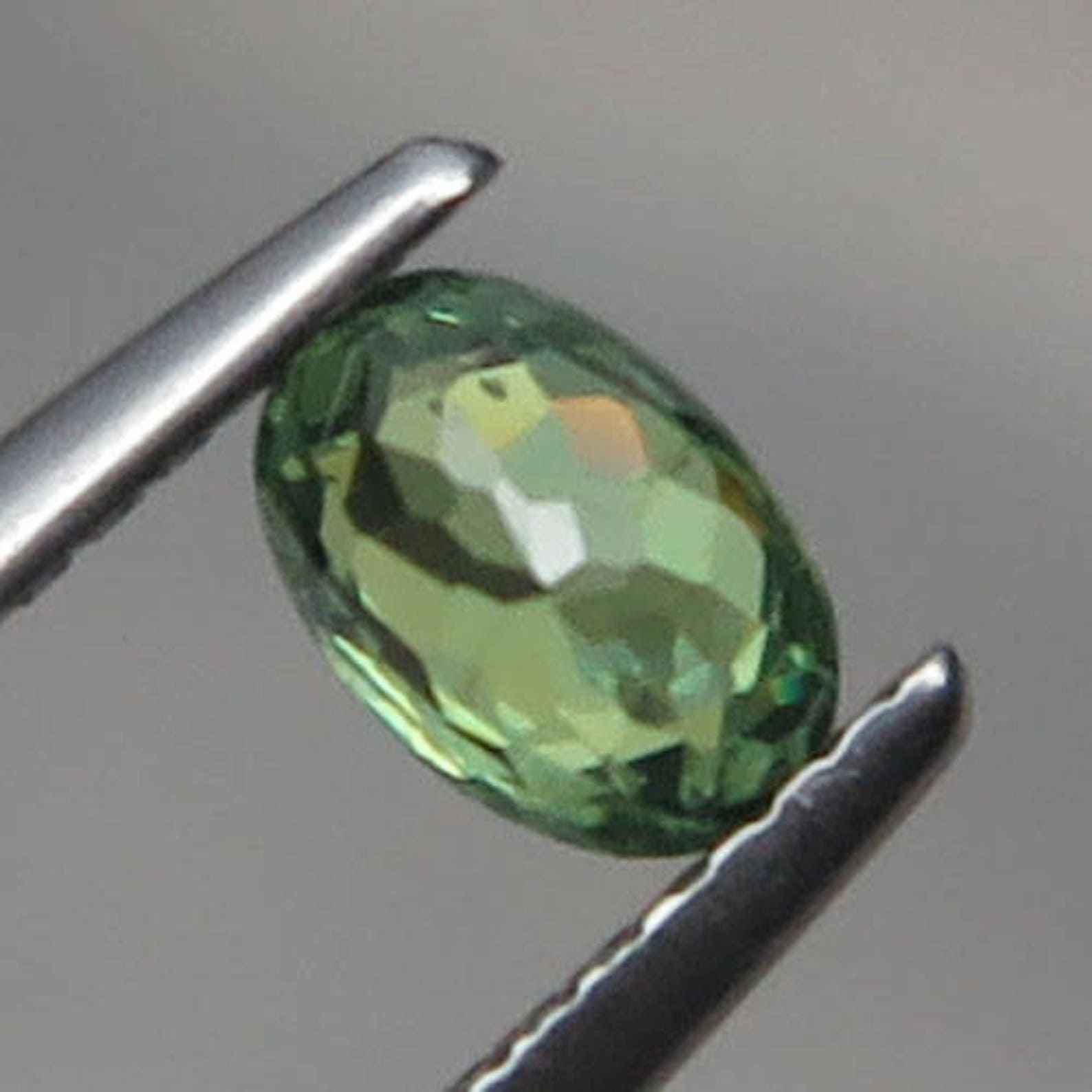 Demantoide Real Natural 061 ct granate verde sin calefacción - Etsy España