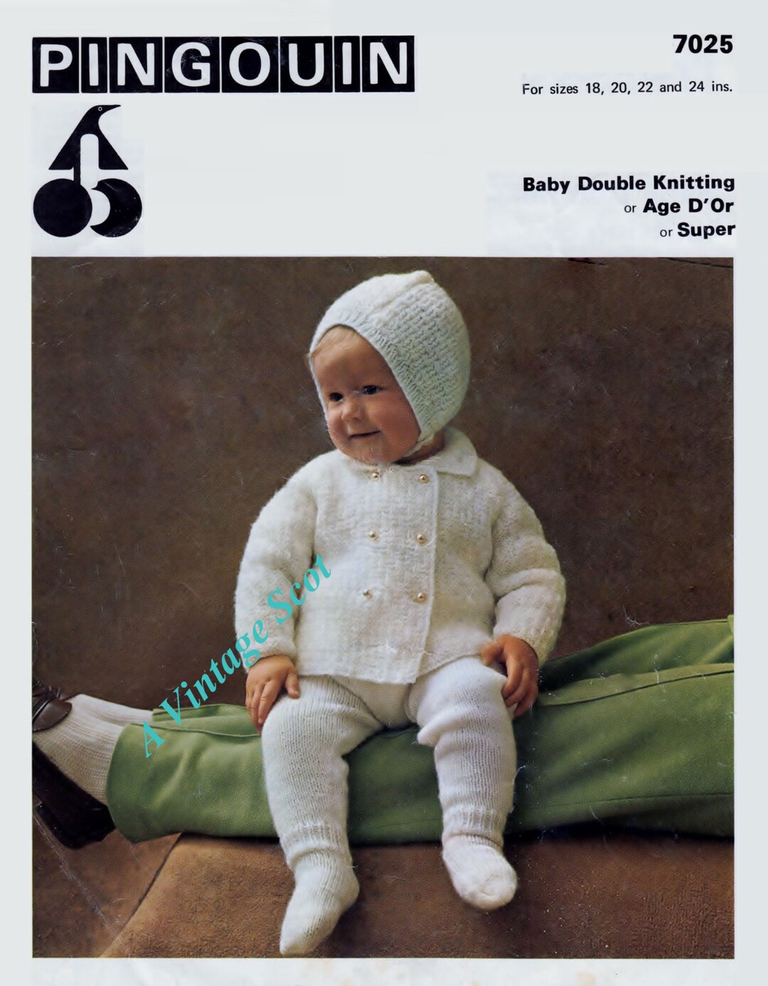 Baby / Toddler Pram Set in Dk 8ply Light Worsted Yarn for Age - Etsy