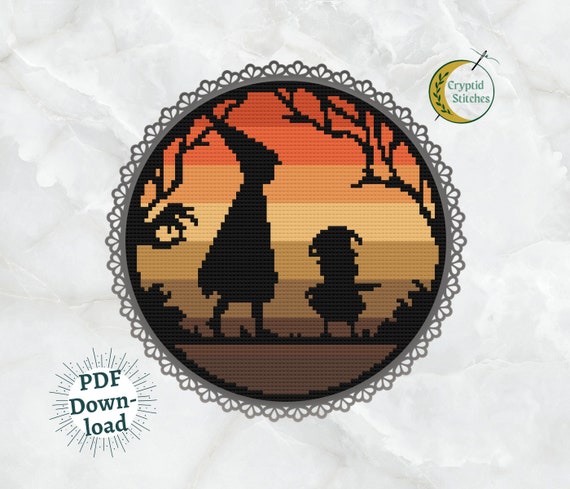 Over the Garden Wall Cross Stitch Pattern PDF Download Into | Etsy