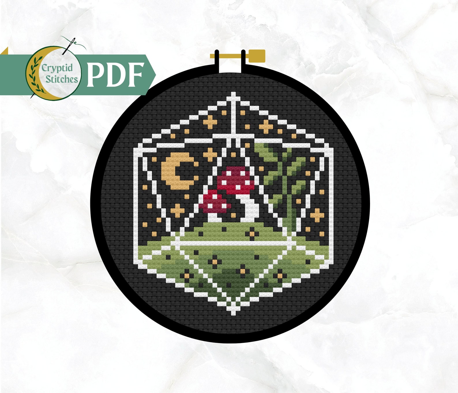 PDF Dnd Cross Stitch Pattern D20 Cross Stitch Pattern - Etsy