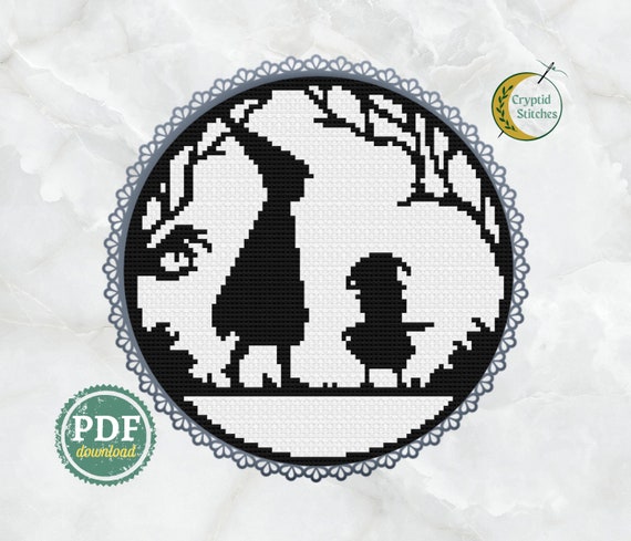 Over the Garden Wall Cross Stitch Pattern PDF Download Into | Etsy