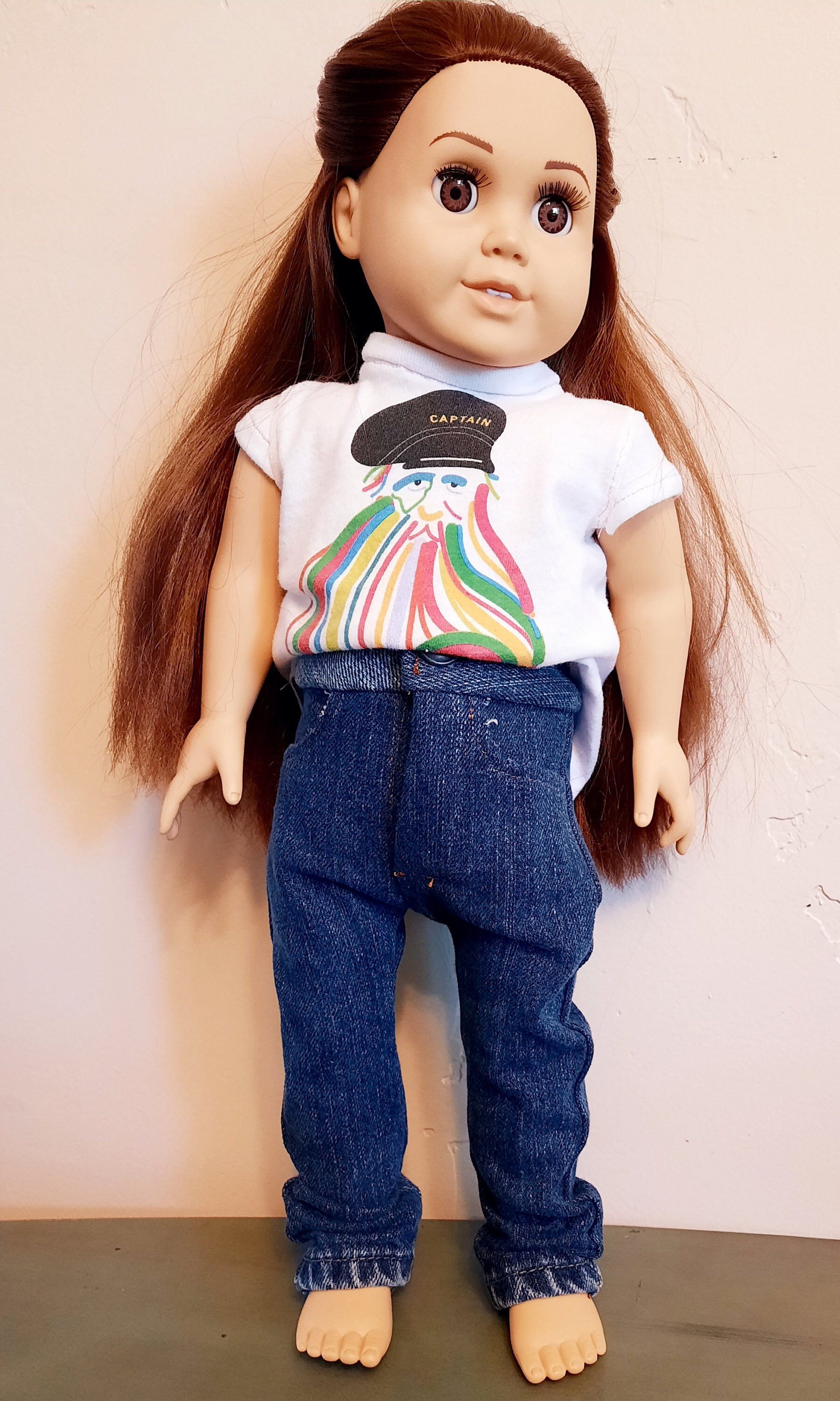 18" Doll Jeans - Beginner Sewing Pattern - Etsy