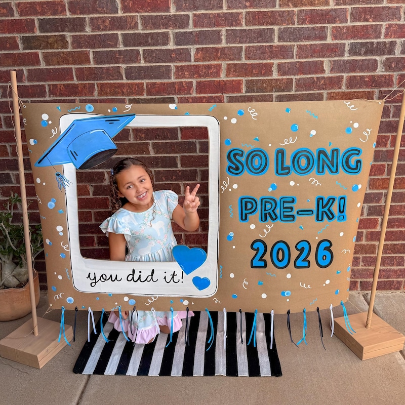 Graduation Banner Long - Etsy