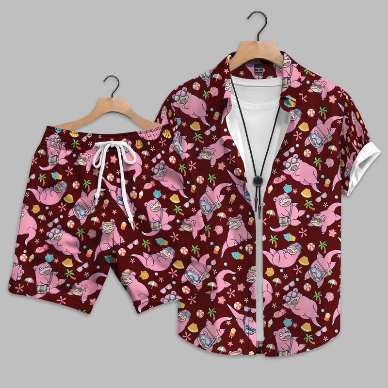 Mens Anime Hawaiian Shirt - Etsy