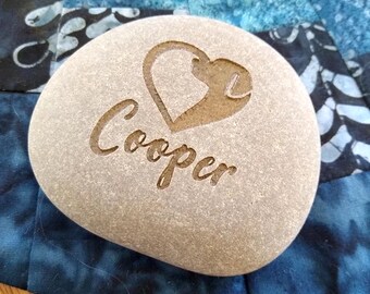 Personalized Garden Stone | Etsy