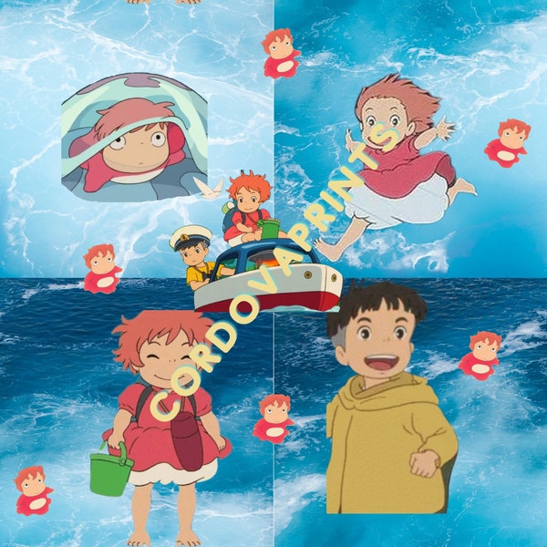 Ponyo Svg - Etsy