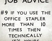 Items similar to Funny New Job Card on Etsy