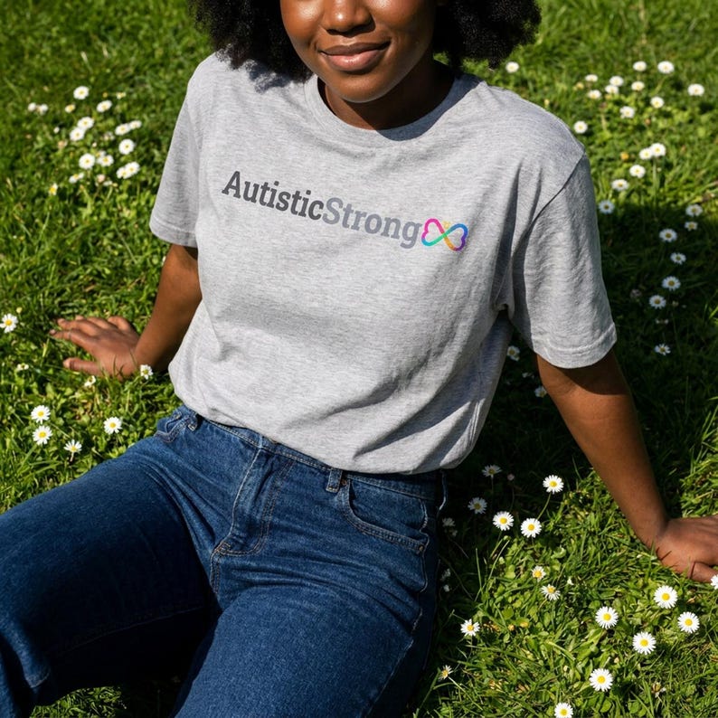 Autism Awareness Ribbon T-shirt | Autistic Pride Graphic Tee | Comfort ...
