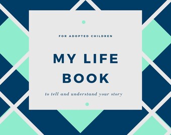 Foster Care / Adoption Life Book Binder . 160 Pages . 8.5 X 11 in ...