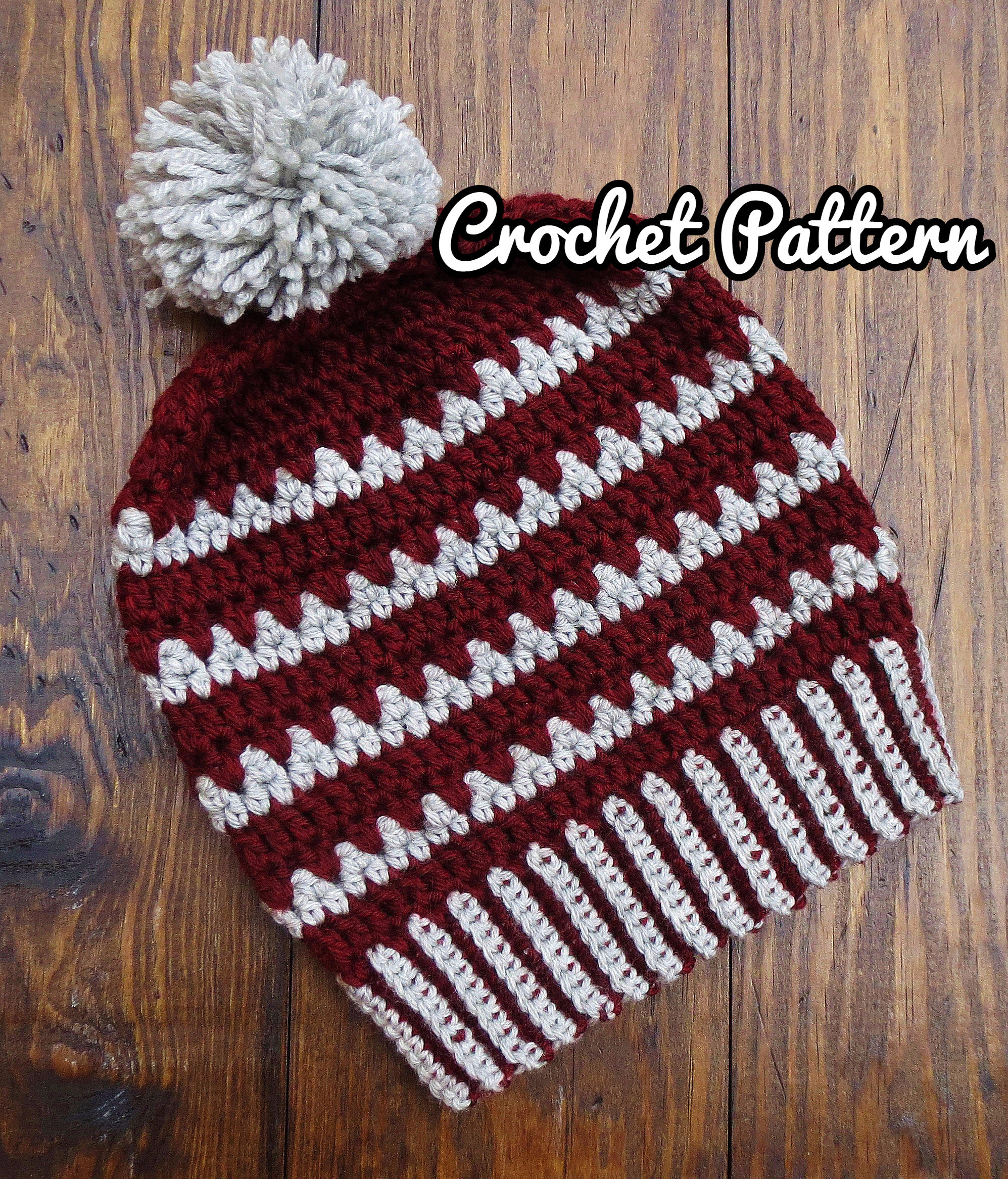 CROCHET HAT PATTERN Instant Pdf Download Sweater Weather | Etsy