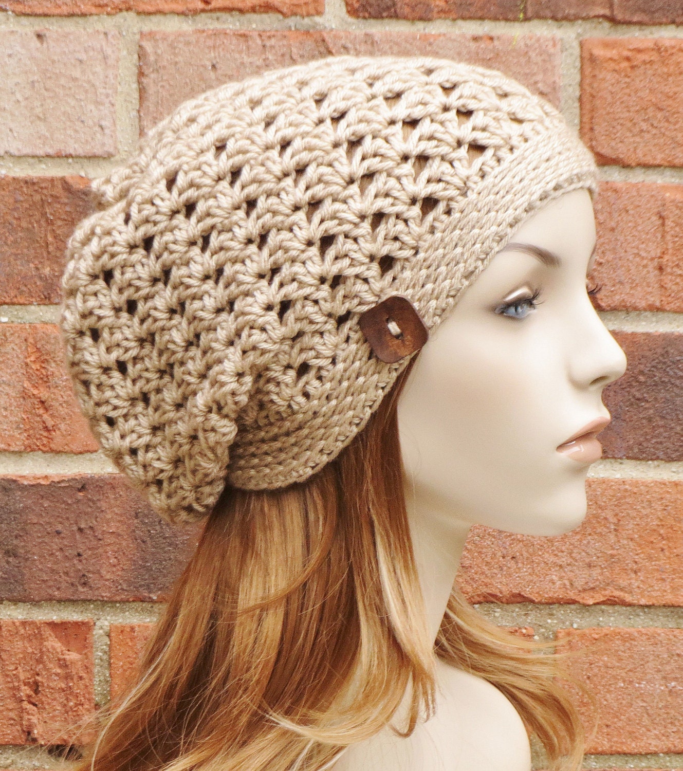 Riley Slouchy Crochet Hat Pattern: Textured Fall Beanie (PDF Download ...
