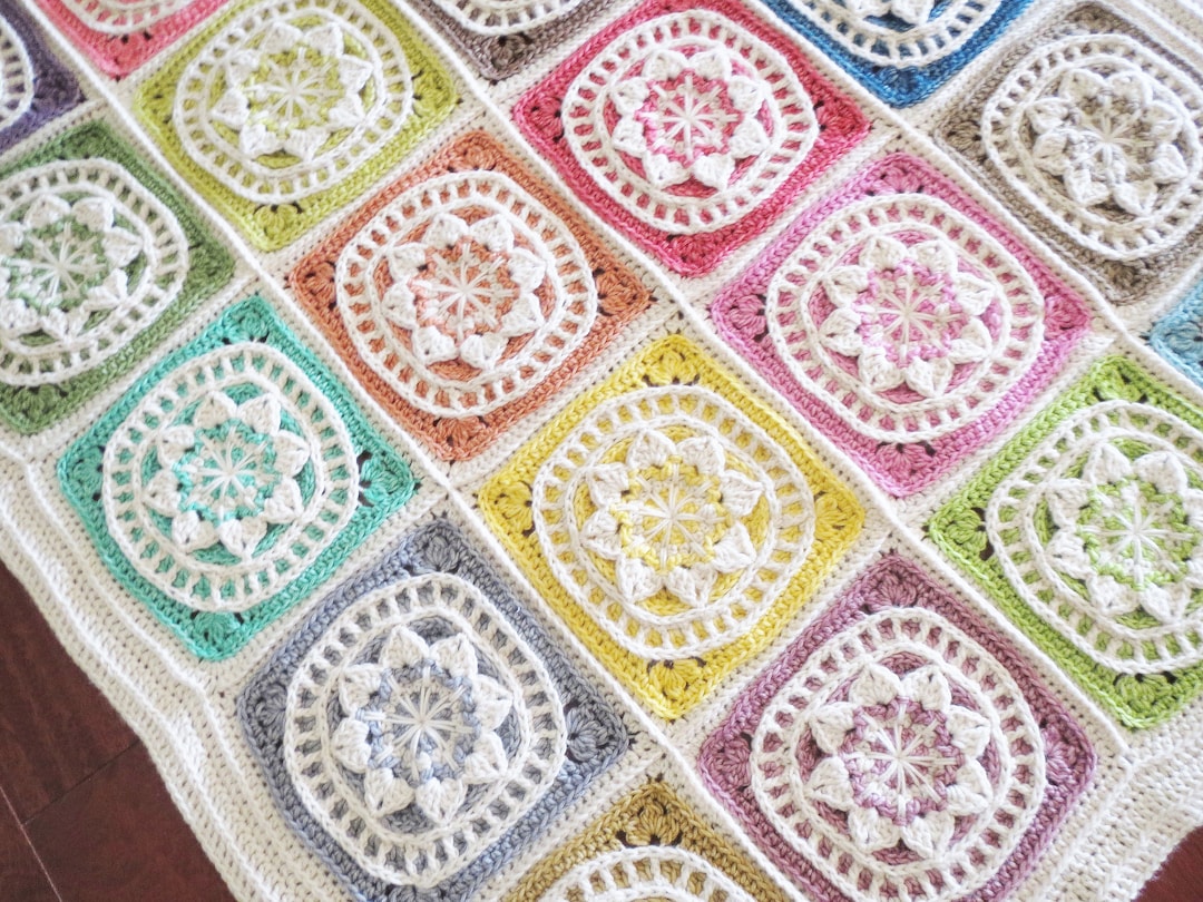 CROCHET BLANKET PATTERN Crochet Pattern Instant Download Pdf Tutorial ...