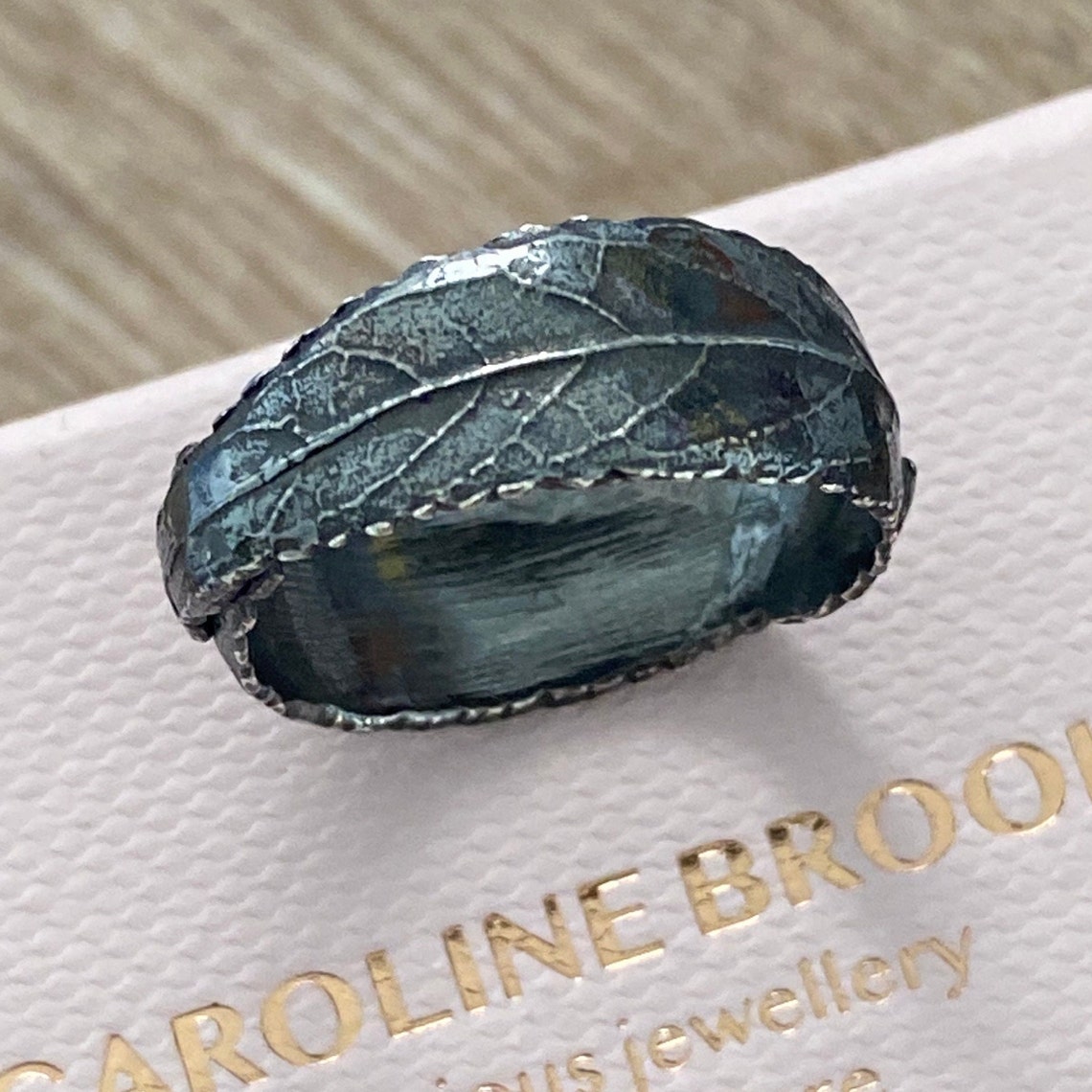 Leaf Ring-two Leaf Ring-unisex Leaf Ring-nature Jewellery - Etsy