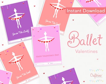 PDF Printable Ballet Flashcards DIY Craft Kit (Download Now) - Etsy