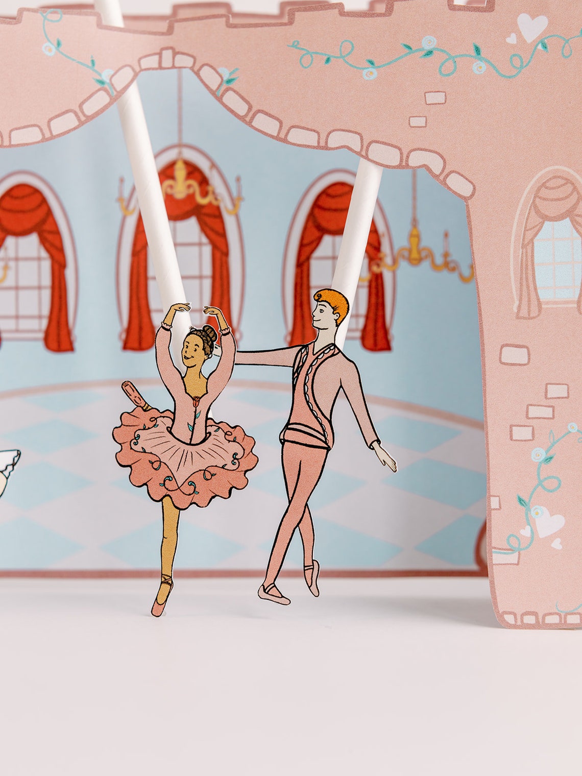 Sleeping Beauty Puppet Theater Printable PDF Kit by | Etsy