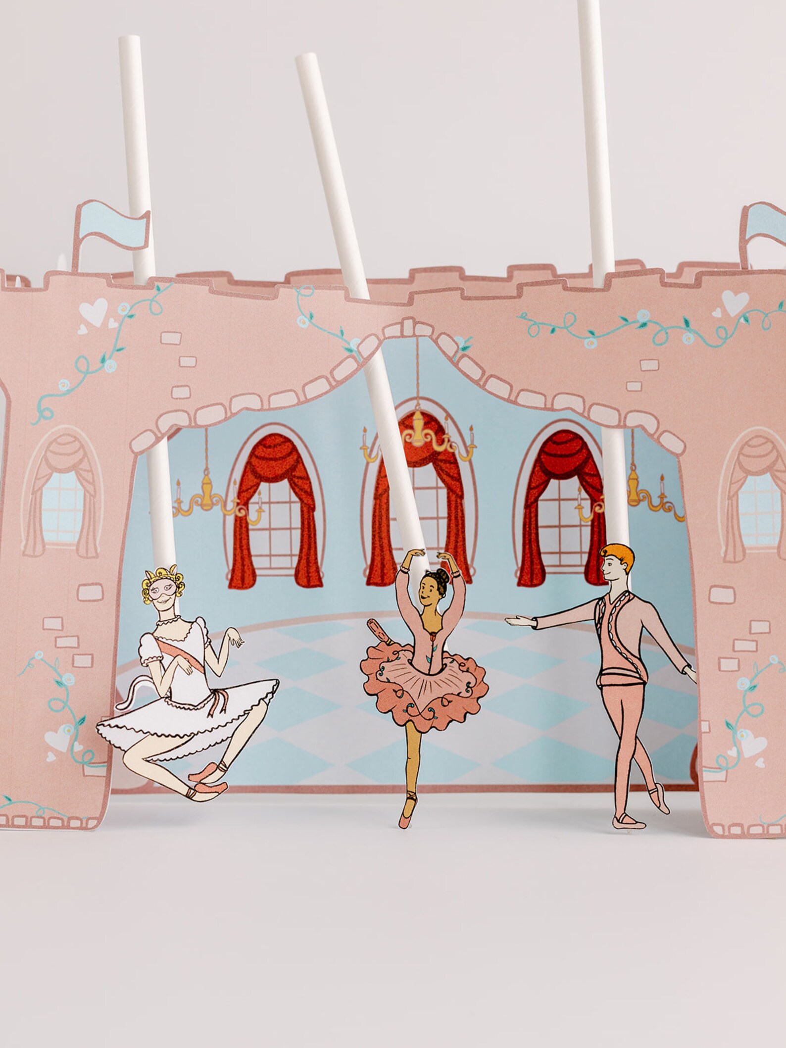 Sleeping Beauty Puppet Theater Printable PDF Kit by Crafterina™ - Etsy