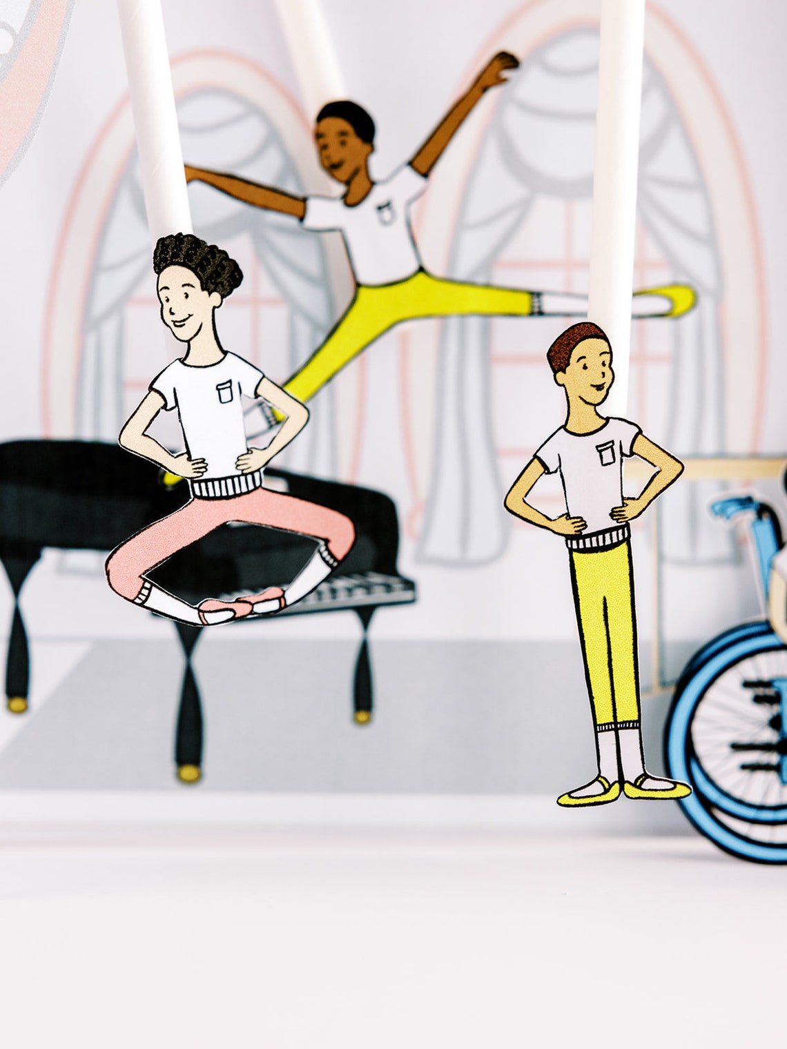 Ballet Class Puppet Theater Printable PDF Kit by (Instant Download) - Etsy