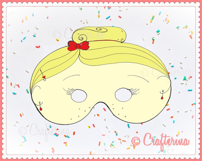 The Nutcracker Ballet Printable Mask Set - PDF - Mouse King - Clara ...