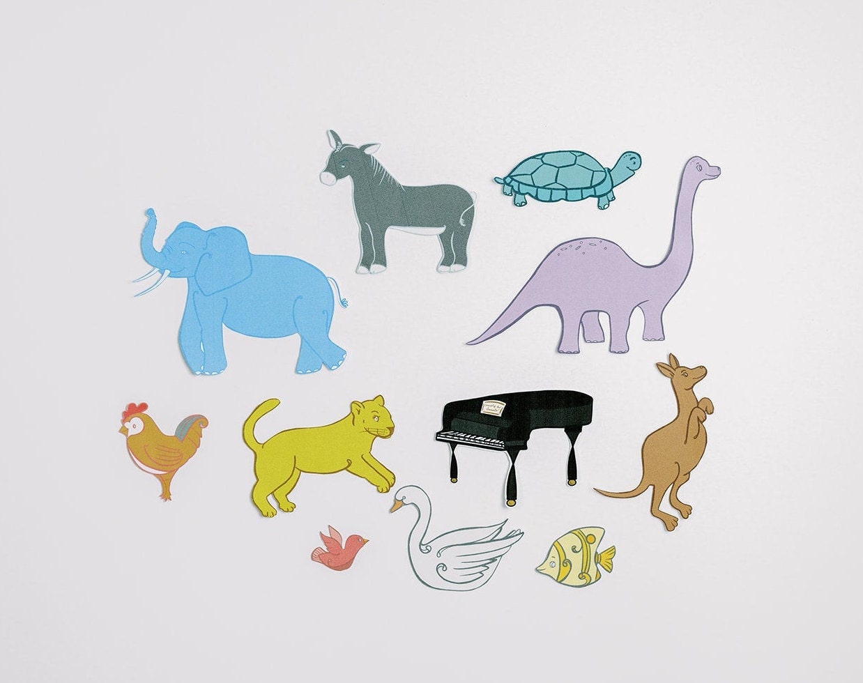 Carnival of the Animals Puppet Theater Printable PDF Kit by Crafterina ...