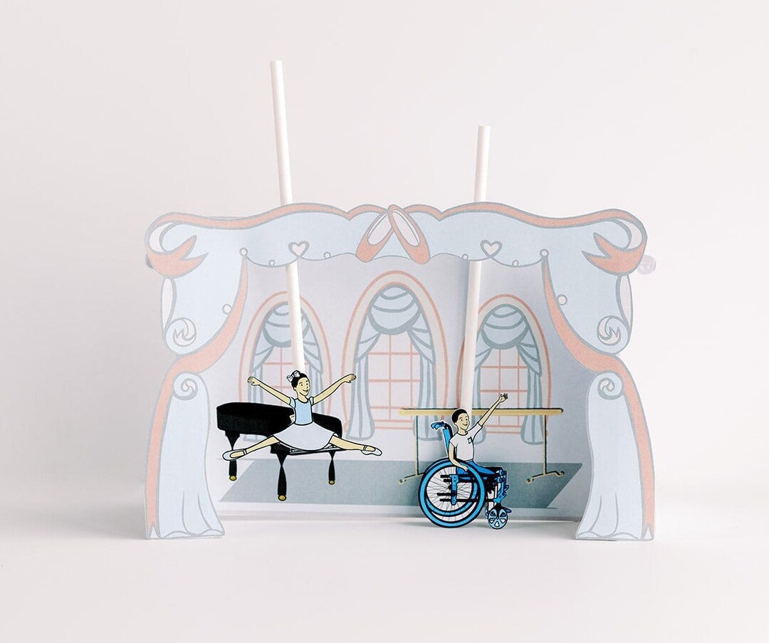 Ballet Class Puppet Theater Printable PDF Kit by Crafterina™ - Etsy