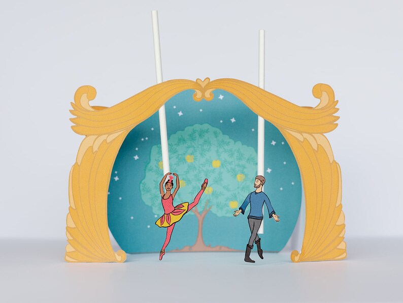 Firebird Puppet Theater Printable PDF Kit by Crafterina™ - Etsy