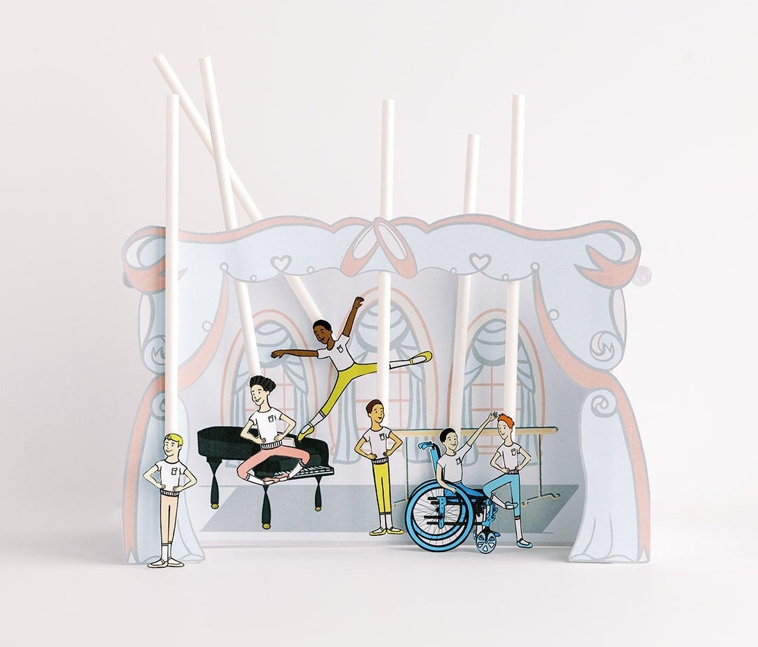 Ballet Class Puppet Theater Printable PDF Kit by Crafterina™ - Etsy