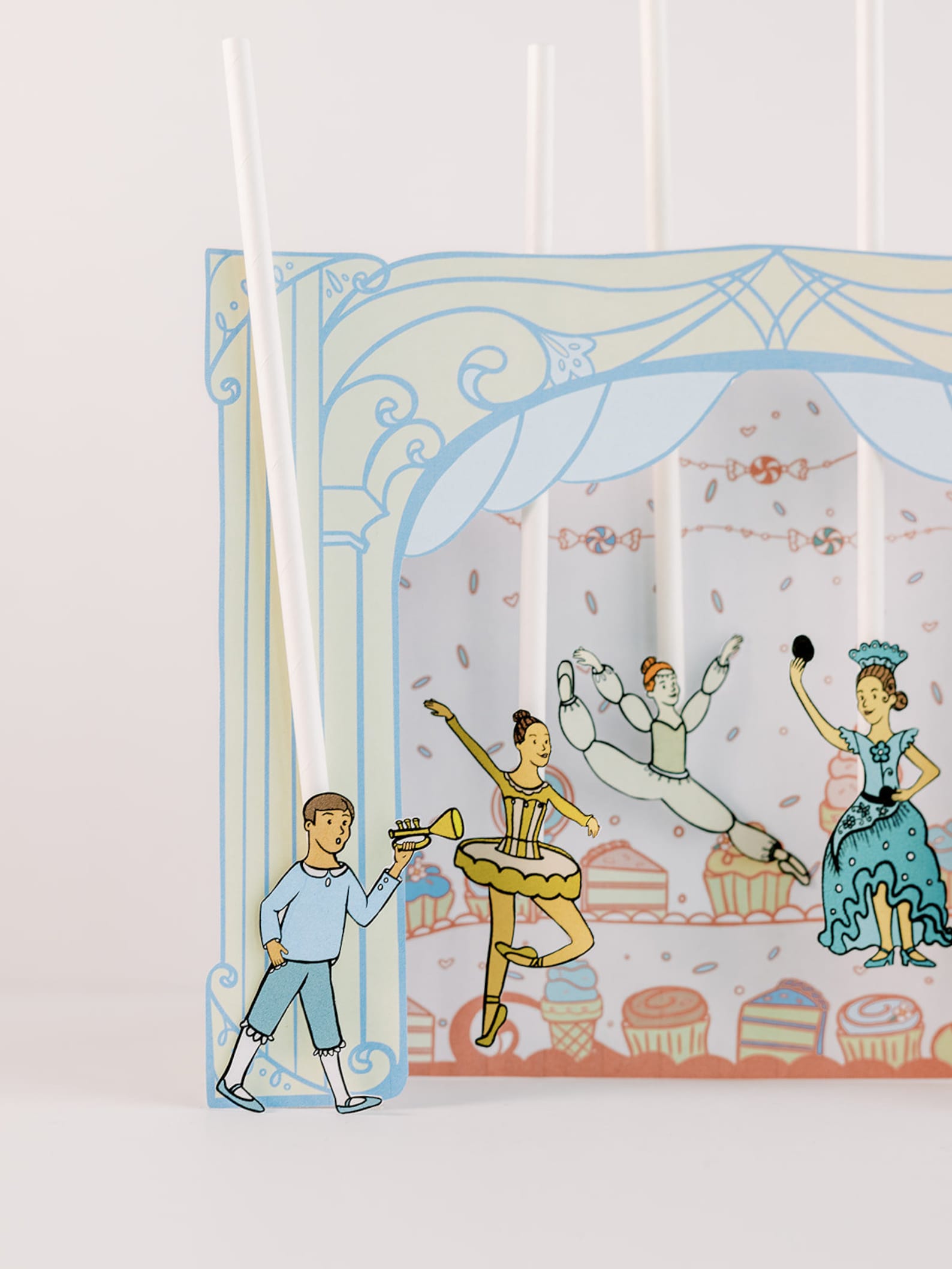 Nutcracker Puppet Theater Printable PDF Kit by Crafterina™ | Etsy