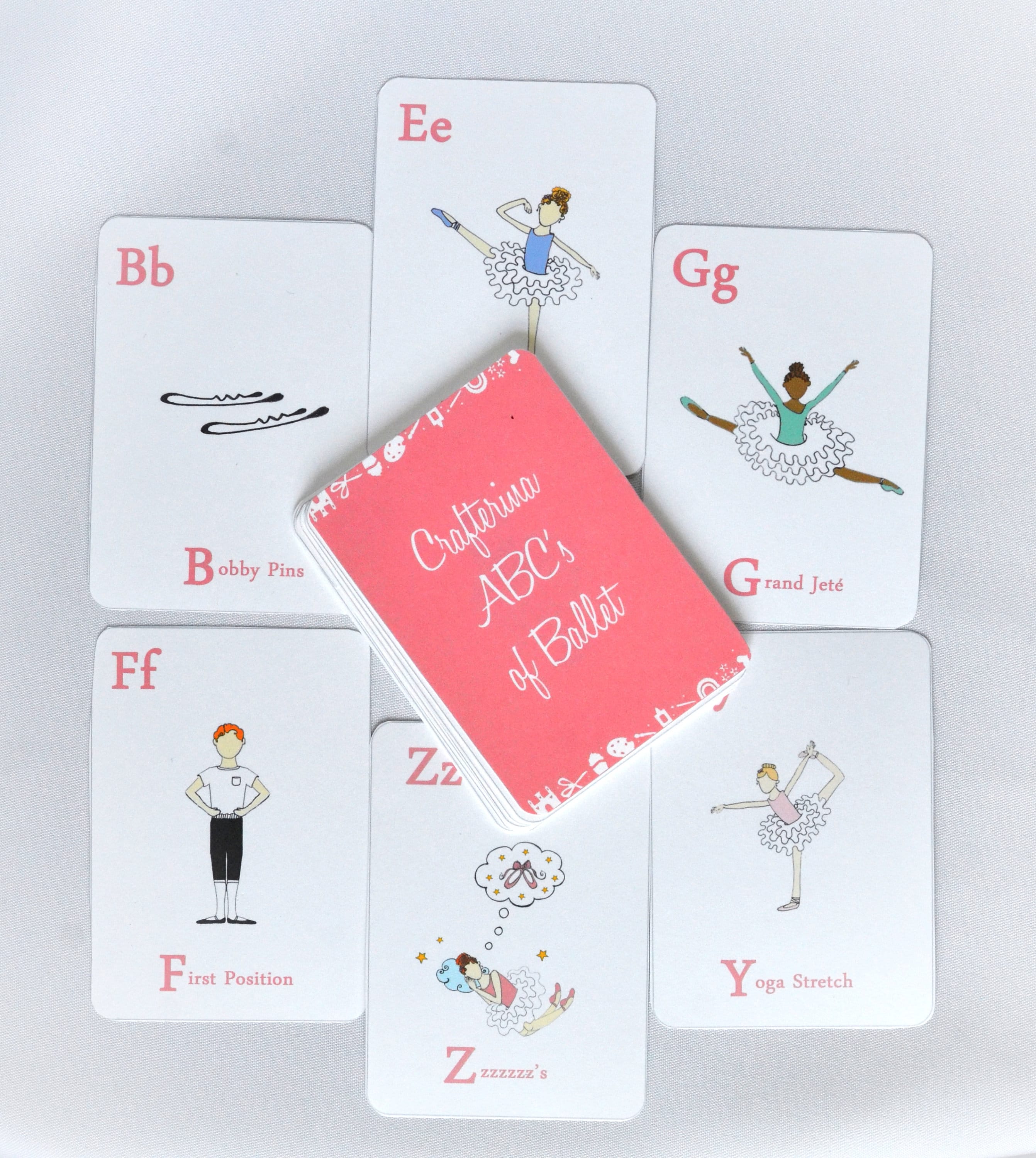 Ballet Positions Printable Flash Cards