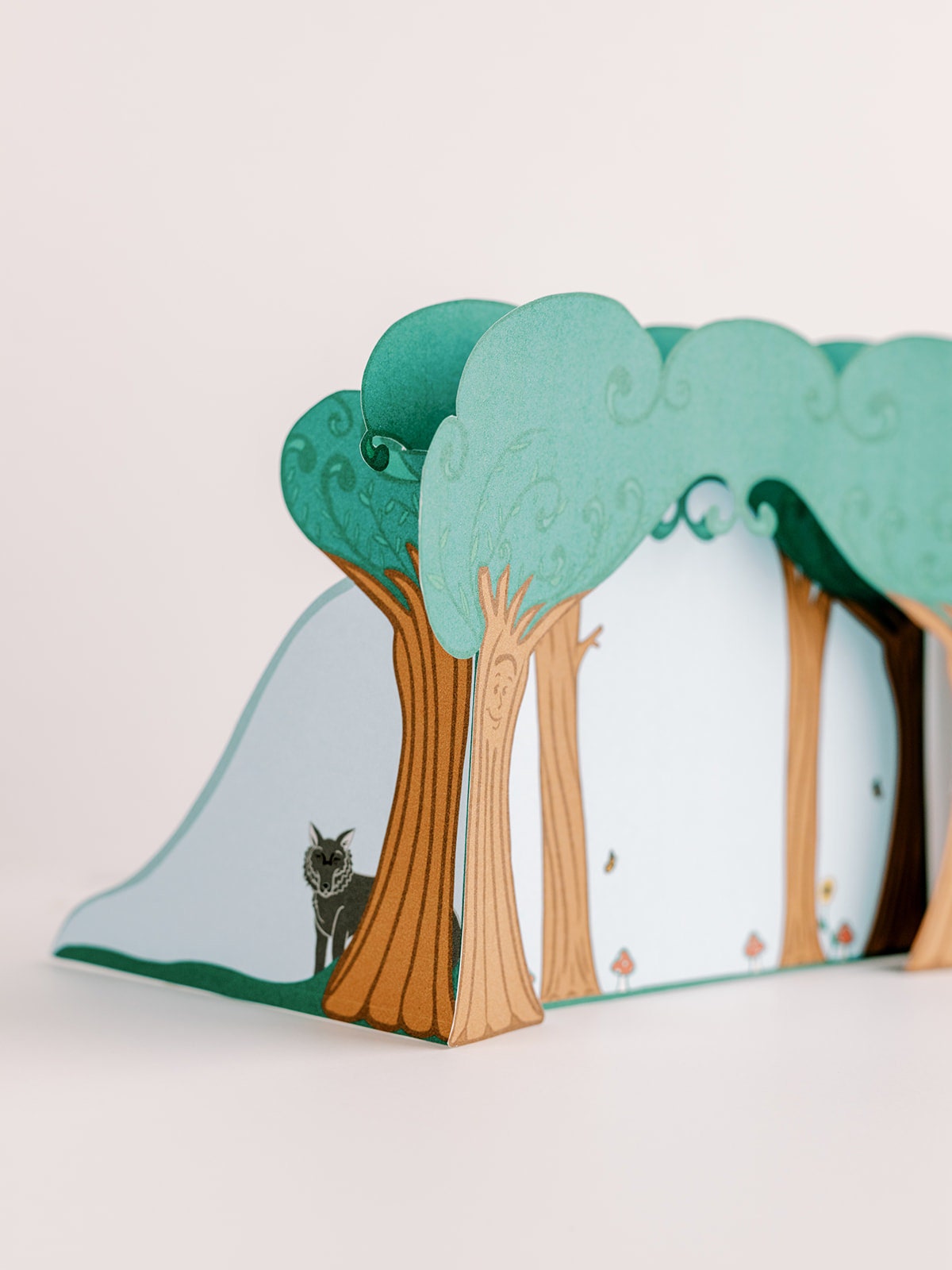 Peter and the Wolf Puppet Theater Printable PDF- DIY Craft Kit - Child ...