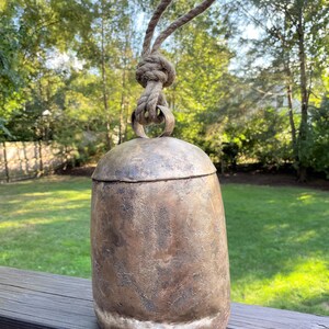 THUNDER BELL - Gigantic 11" or 12" Rustic Gold Bell With Big Booming ...