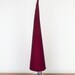 Modern Red Velvet Christmas Tree-unique, Handmade, Original Design ...