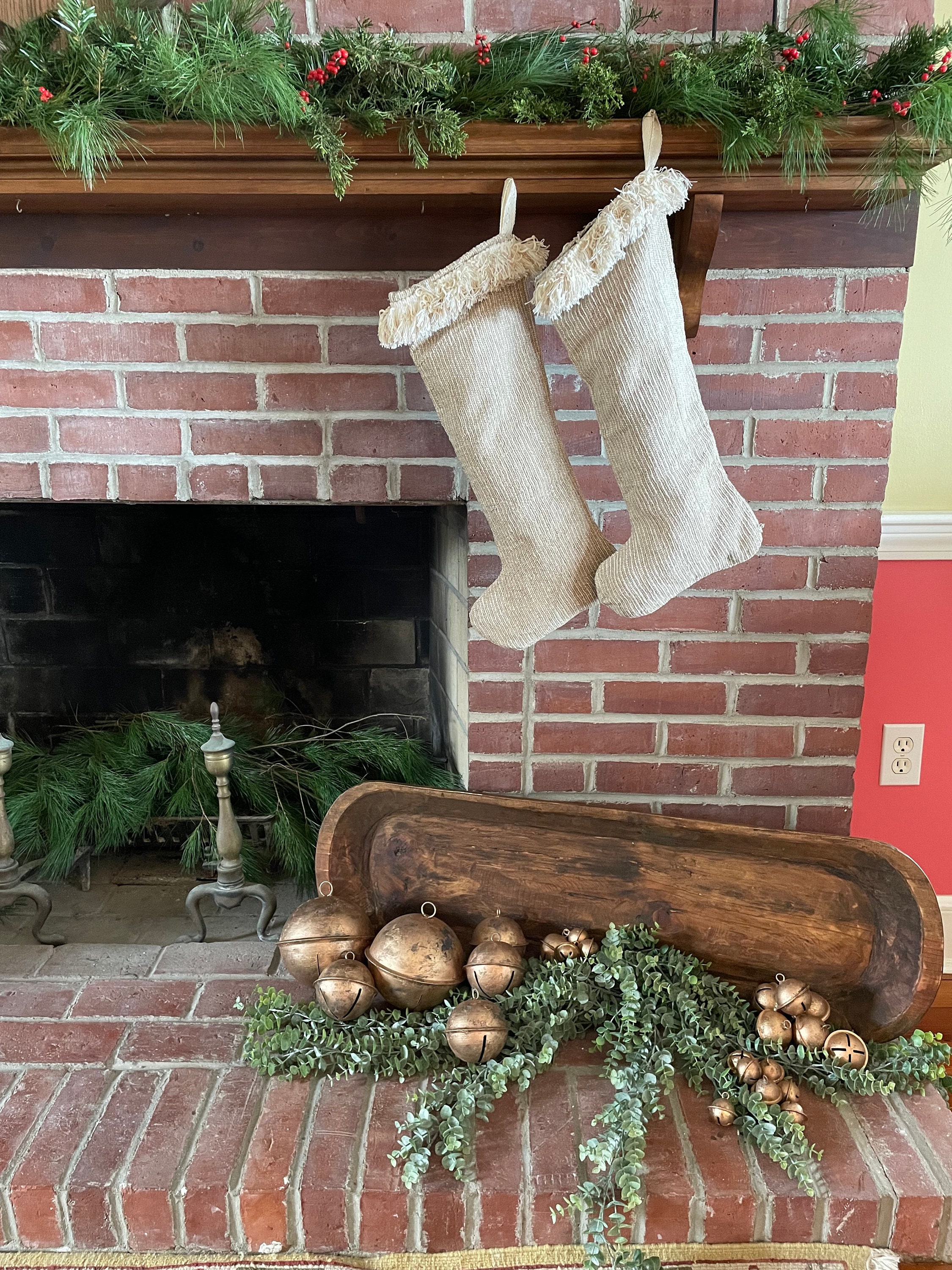 Jingle Bells - Rustic Gold Bells in Four Sizes for Christmas Decor ...