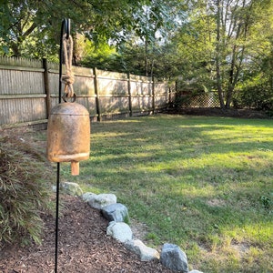 THUNDER BELL - Gigantic 11" or 12" Rustic Gold Bell With Big Booming ...