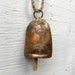Hat Bell Rustic Gold Rough Hewn Bell With Wooden Clapper - Etsy