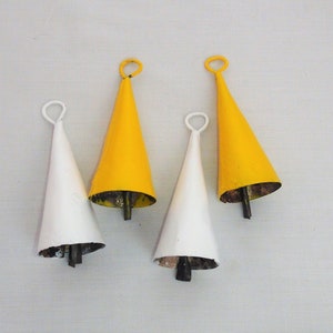 MULTI-COLOR BELLS for Holiday Decoration-brilliant Red, Green, White ...