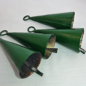 GREEN BELLS for Holiday Decoration-festive Green 3" Bells for Christmas ...