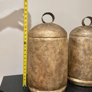 Colossal 20" Bell-with Loud Ringing Sound-very Large Metal Rustic Gold ...