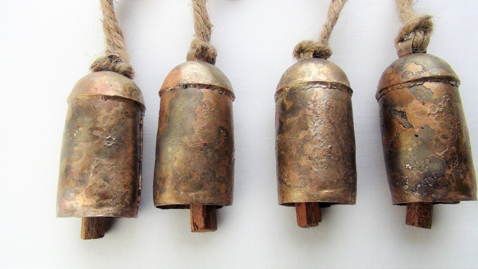 FRENCH BELLS Set of 4 or More W/ Rope French Country Style - Etsy