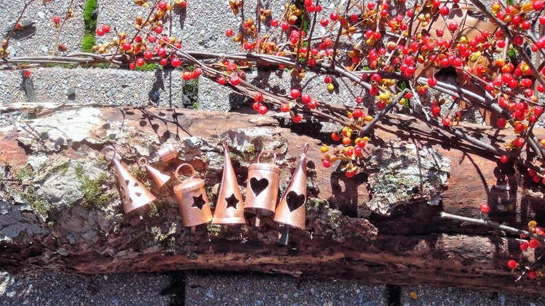 COPPER Painted BELLS Variety Pack-sample 7 of Our Popular | Etsy