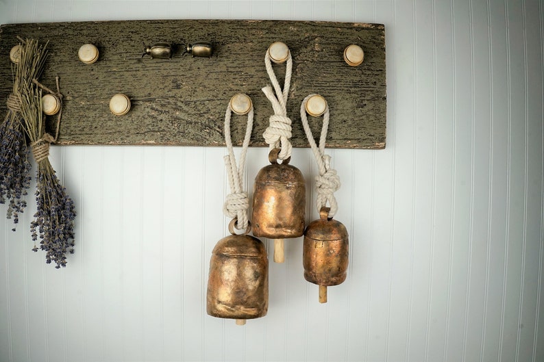 CHONKY BELLS Large Sizes Set of 3 Heavy Rustic Bells on - Etsy