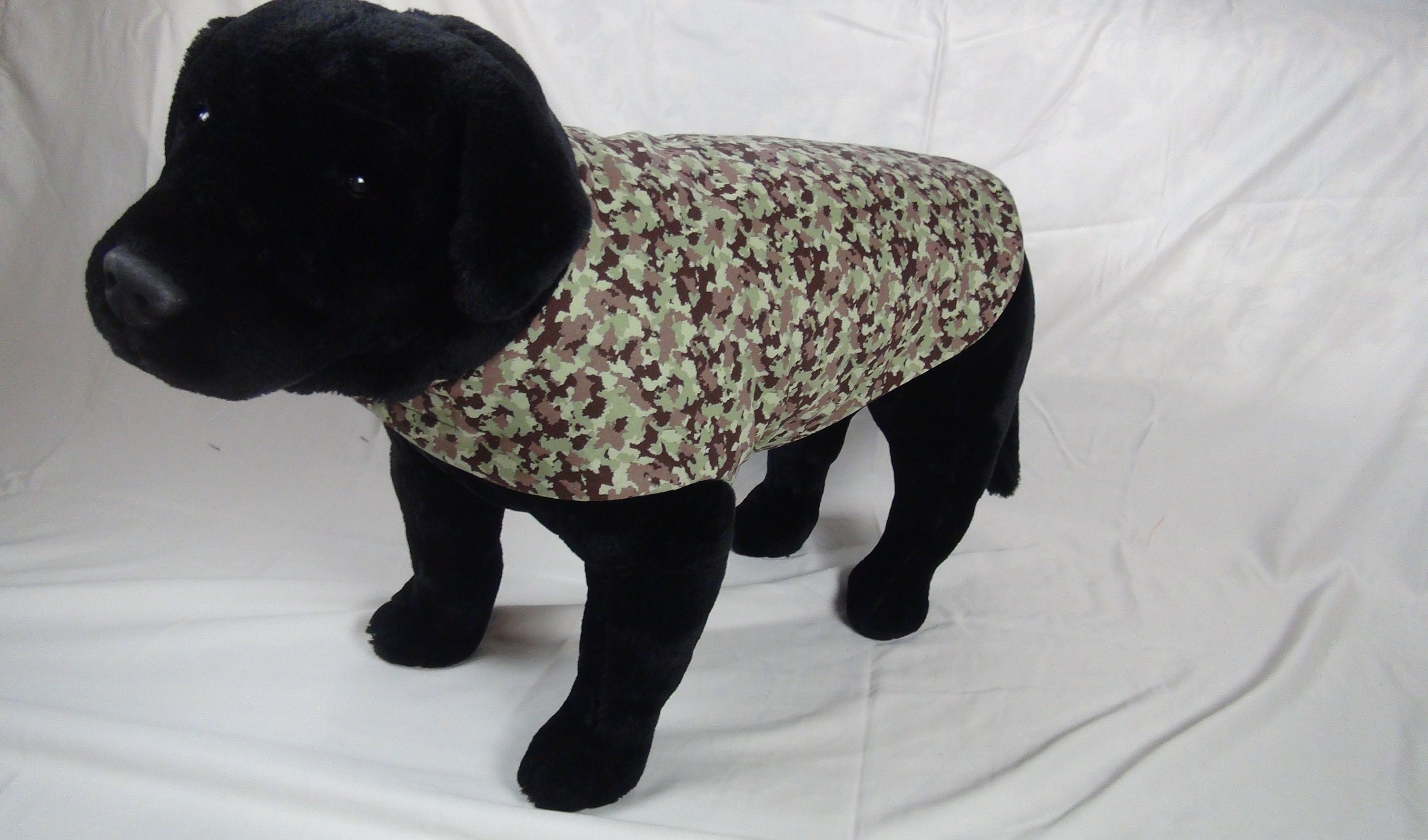 Camouflage Dog Jacket-camo Swag-reversible Camouflage to Neon Bright ...