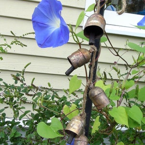 GUARDIAN ANGEL Bells-5 Handmade Brass Bells-great for Craft Projects ...