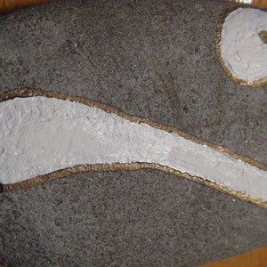 Hand Painted Numbered Rocks-numbers Zero Thru Nine-on Smooth Beach ...