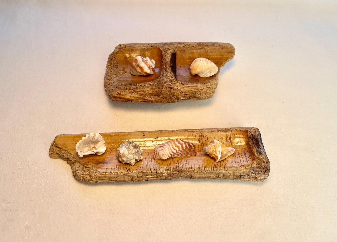 MINI BAMBOO Bowls With Shells Included From Caribbean Islands-in Found ...