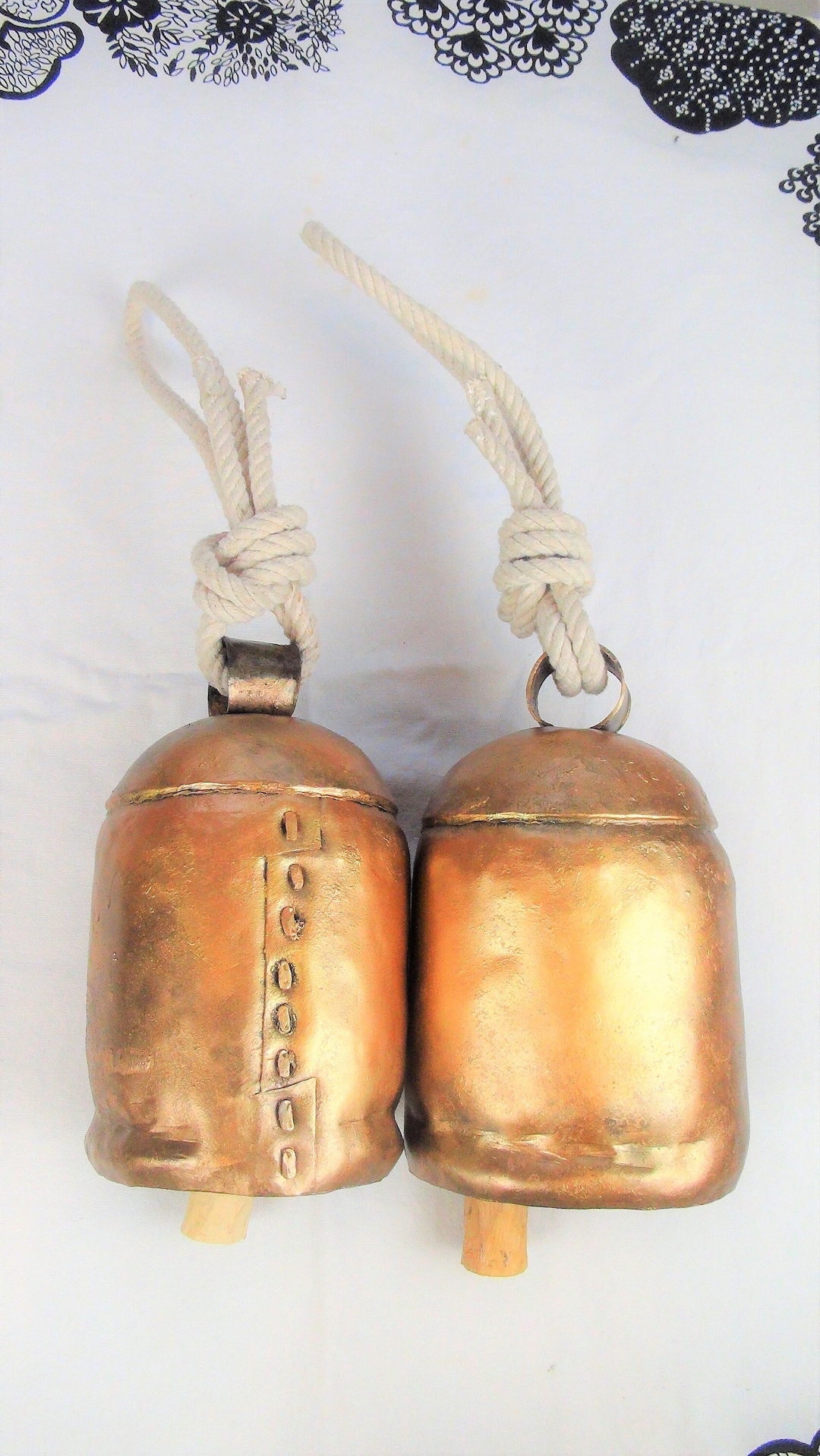 INCA BELLS in Glowing Copper & Gold-hand Painted and Sprayed for ...