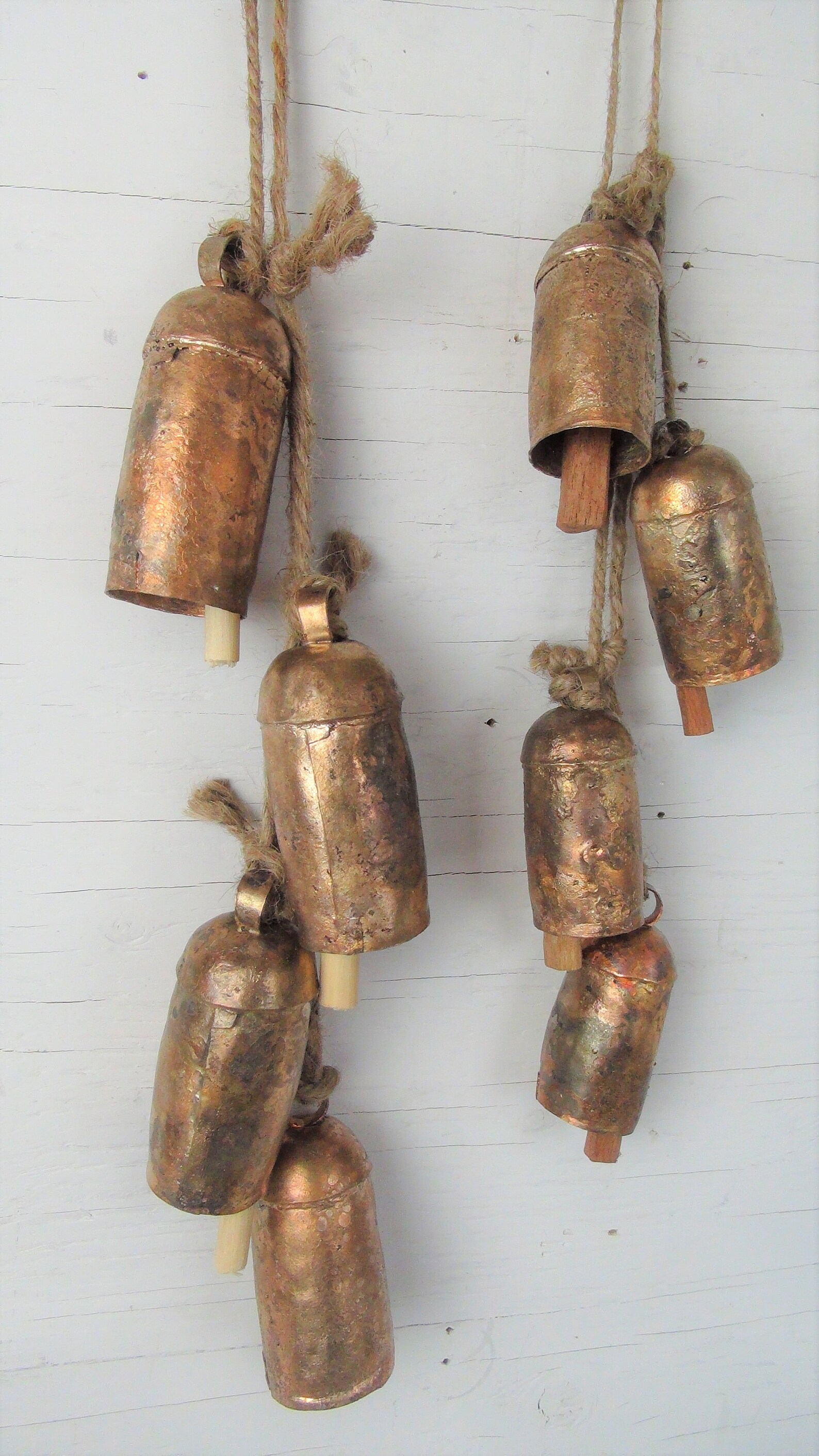 FRENCH BELLS Set of 4 or More W/ Rope French Country Style - Etsy