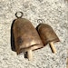 Hat Bell Rustic Gold Rough Hewn Bell With Wooden Clapper - Etsy