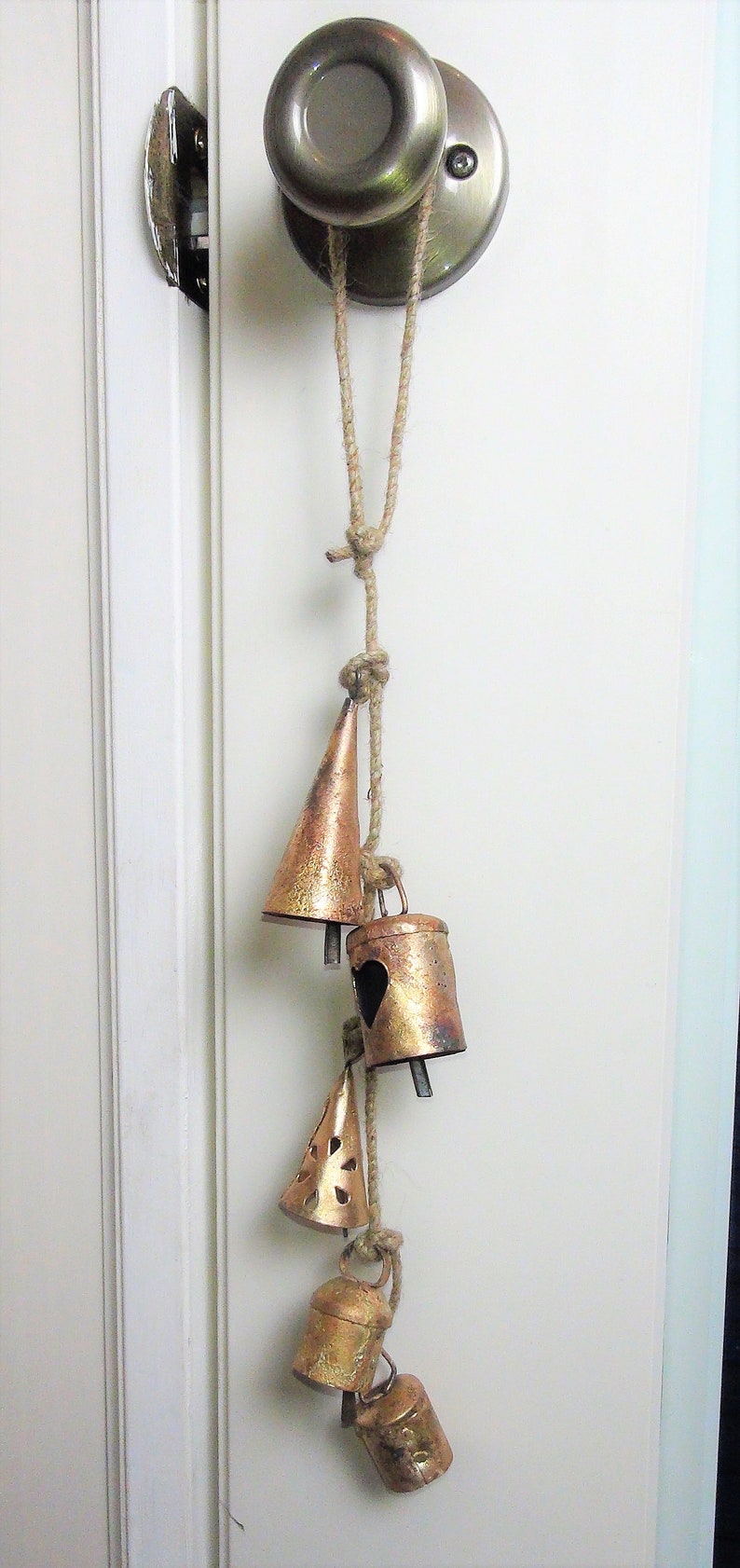 SPIRIT BELLS-5 Various Shapes in Gold-recycled Iron Sheet - Etsy